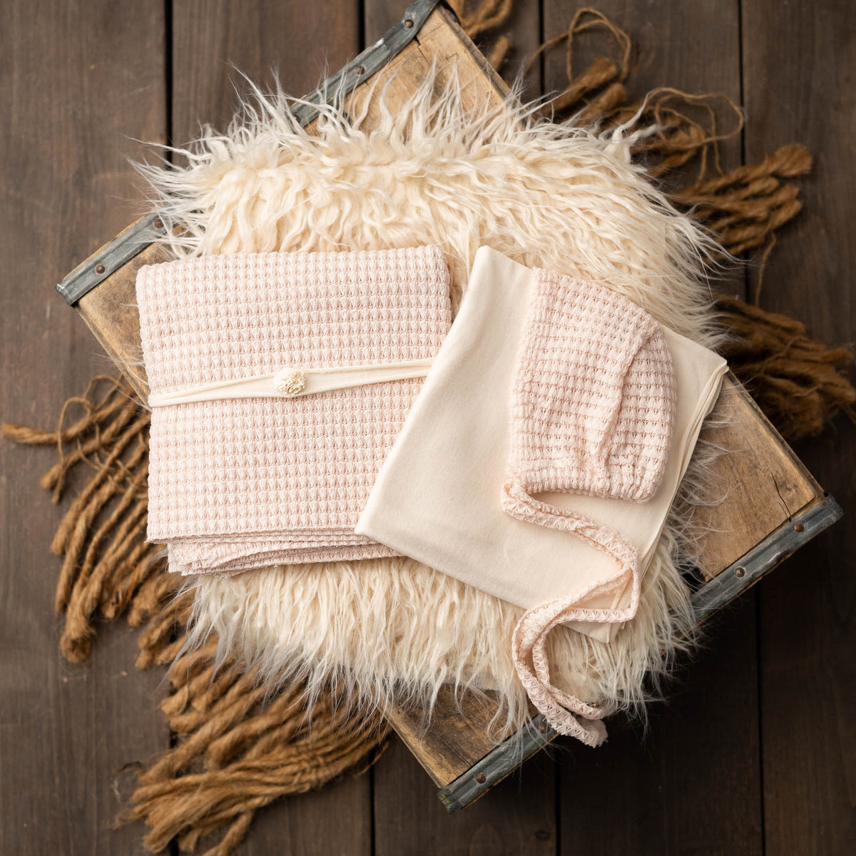 Cream Fur Bundle – Sweet Baby Photo Props